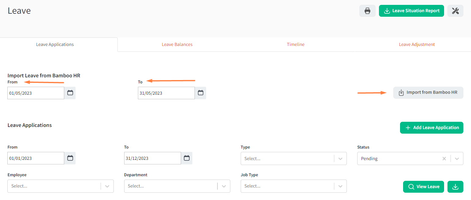 Importing Leave Applications from BambooHR – Buddy (UK)