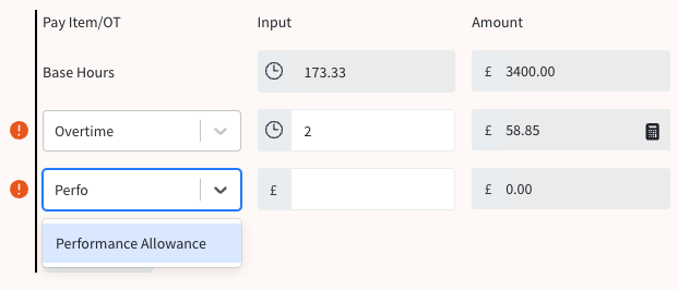 Adding a One-Time Pay Item – Buddy (UK)