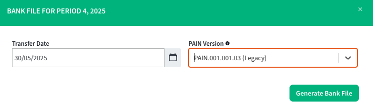 Downloading SEPA File for Bank Transfers – Buddy (MT)