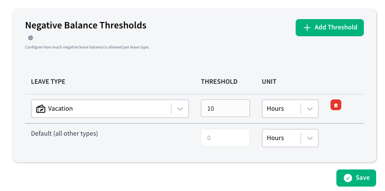 New Features Relating to Leave Transparency & Overrides – Buddy (MT)