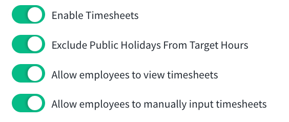 Timesheet Settings – Buddy (UK)
